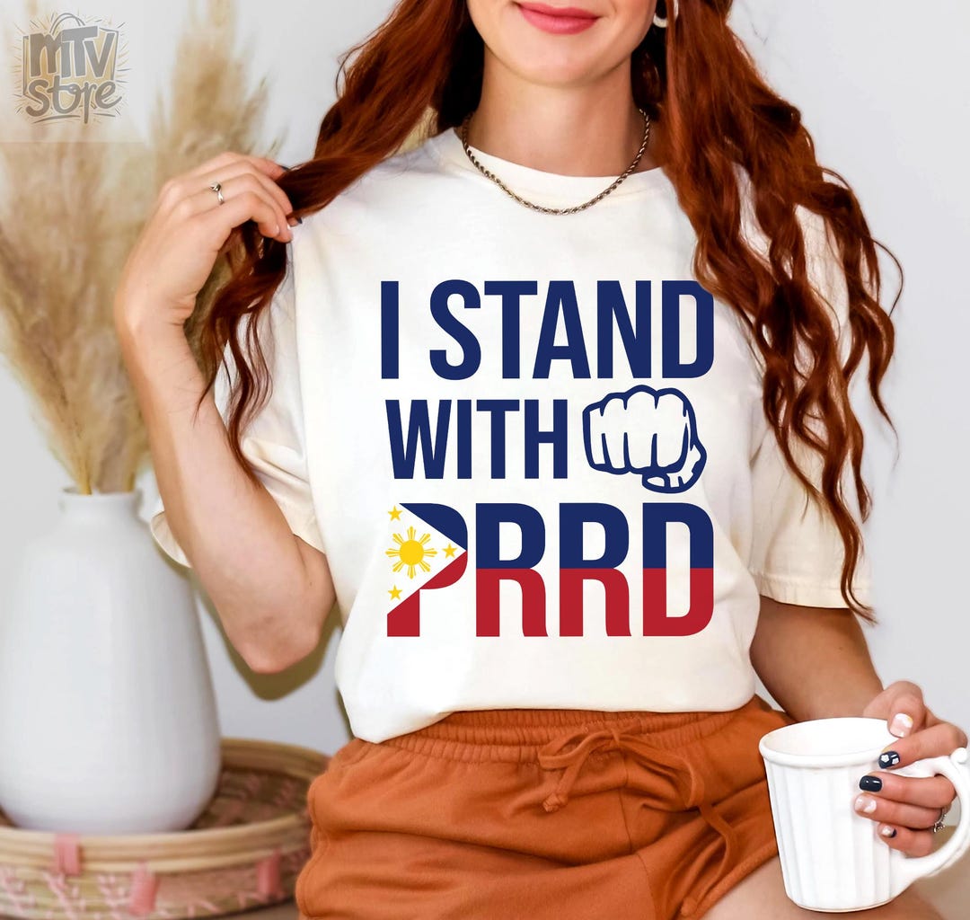 I Stand for PRRD Supporter Digong Duterte Philippine DU30 T-shirt - Etsy