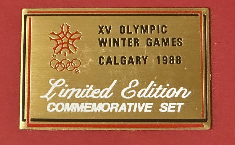 Limited Edition Calgary 1988 Olympic “pictogram” Series Pins Set 12pc ...