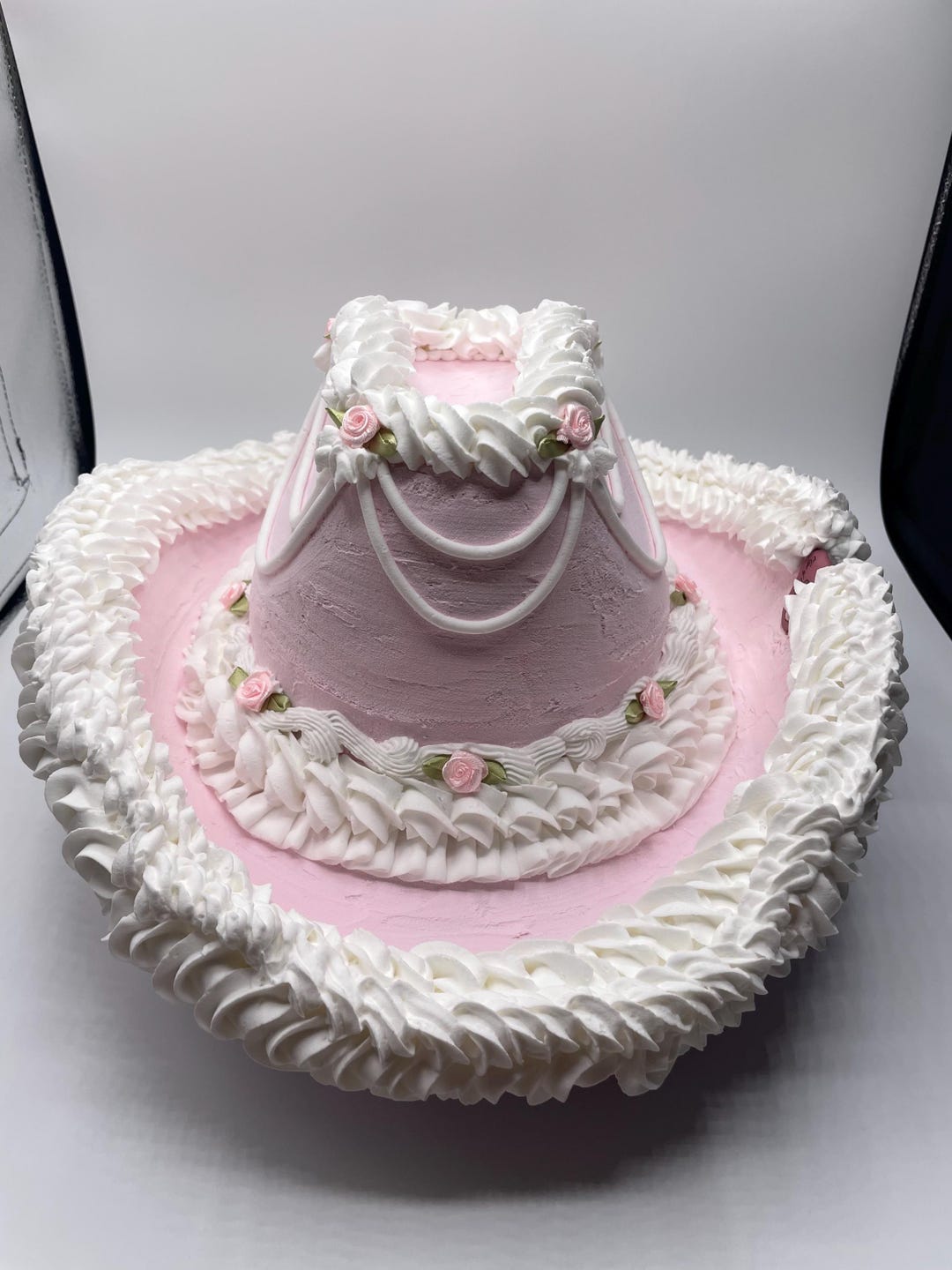 Lana Fake Cake Cowboy Hat - Etsy