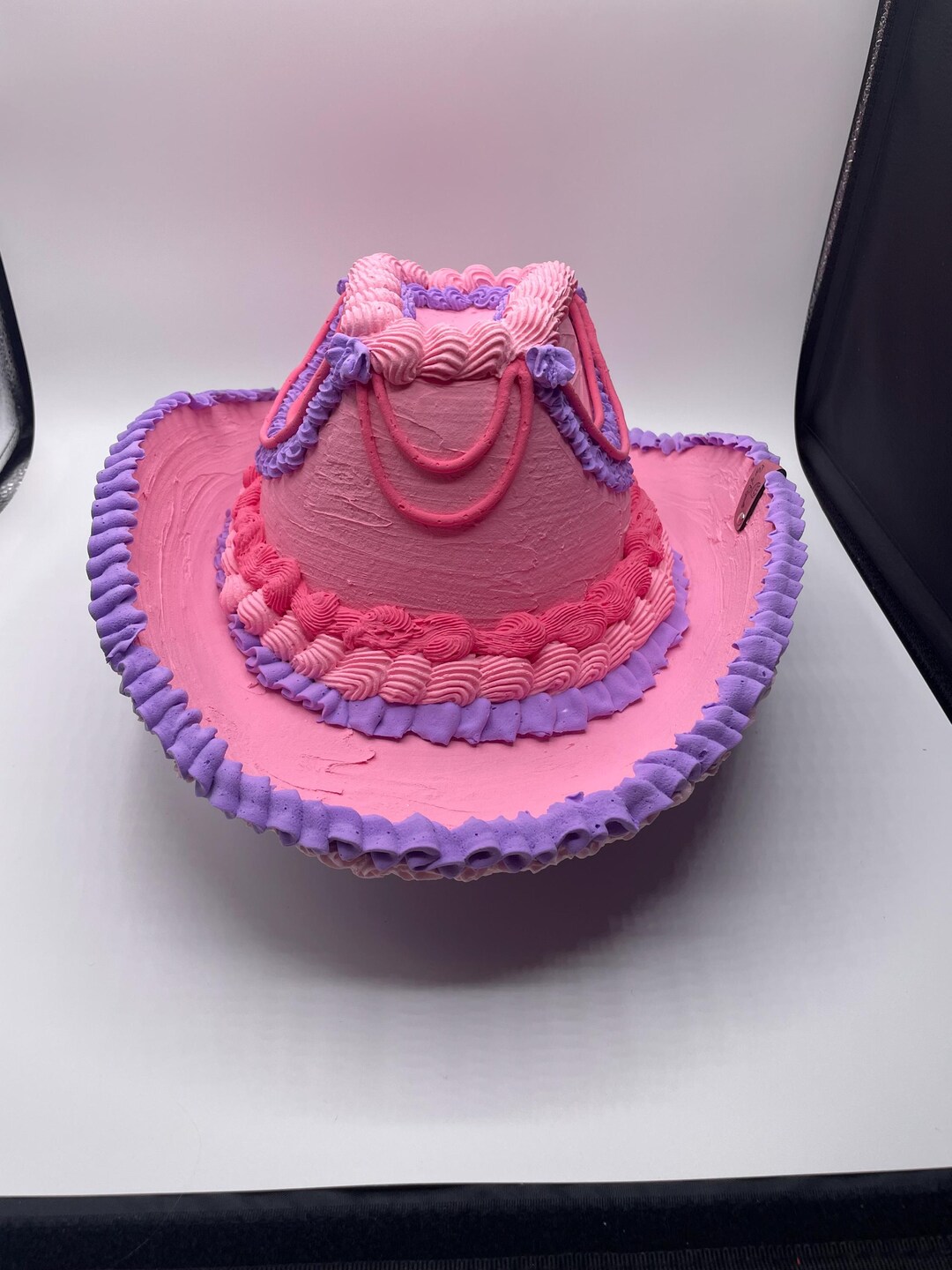 Polly Purple Fake Cake Cowboy Hat - Etsy