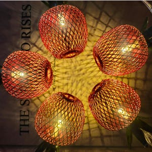 Apple Fairy Lights, Metal Apple String Lights for Indoor Bedroom ...