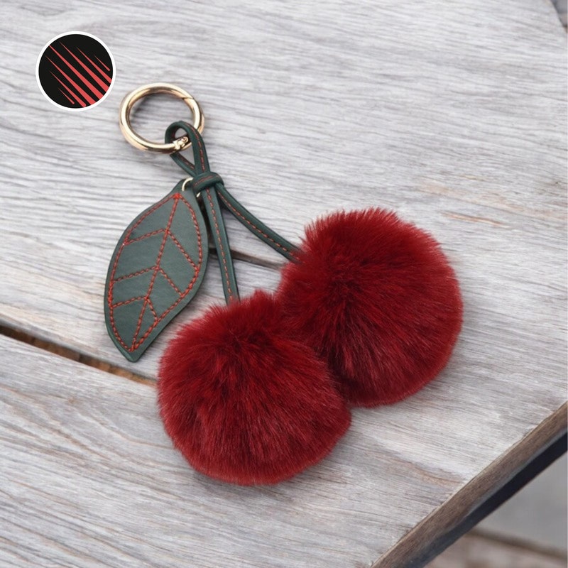 Fluffy Keychains - Etsy