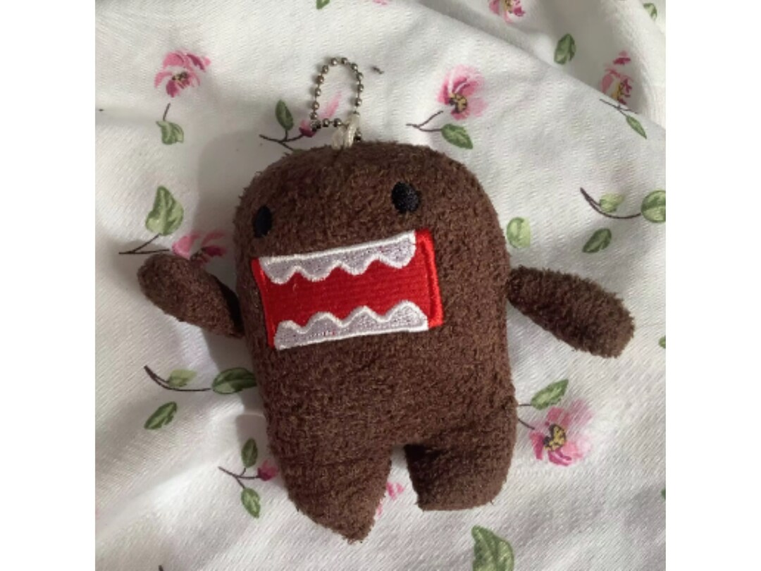 Domo Kun Plush Keychain, Kawaii Soft Stufffed Animal Keychain, Perfect ...