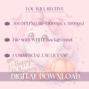 Coquette Ghost PNG Cute Pink Ghost PNG Pink Halloween Clipart Ghost Bow ...