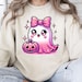 Coquette Ghost PNG Cute Pink Ghost PNG Pink Halloween Clipart Glitter ...