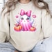 Coquette Ghost PNG Cute Pink Ghost PNG Pink Halloween Clipart Glitter ...