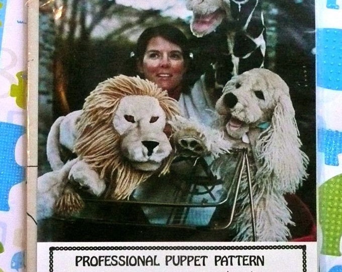 Daniel Le Spaniel Professional Puppet Pattern Son Rise Puppet Co. - Etsy