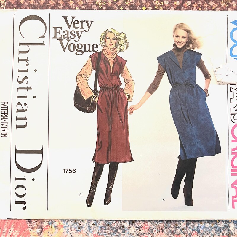 Vogue Christian Dior Patterns - Etsy