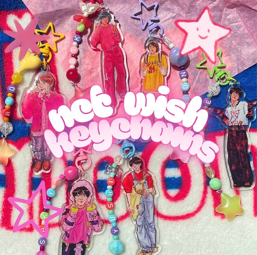 NCT Wish Charms - Etsy