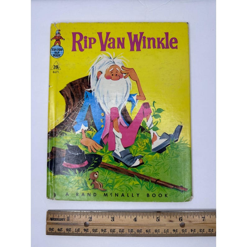 Vintage 1961 Rip Van Winkle Kid’s Book - Etsy