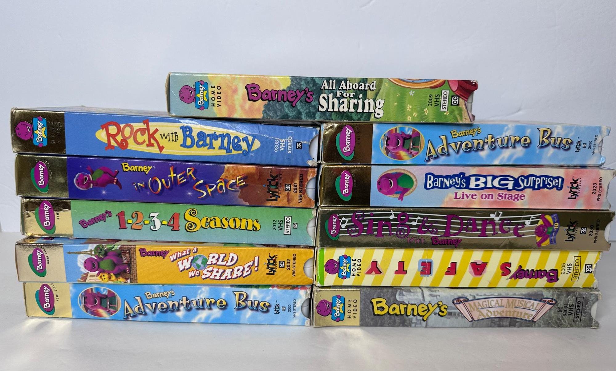 Barney En Vivo En Formato Vhs El Gran Concierto De Bely Y Beto En La