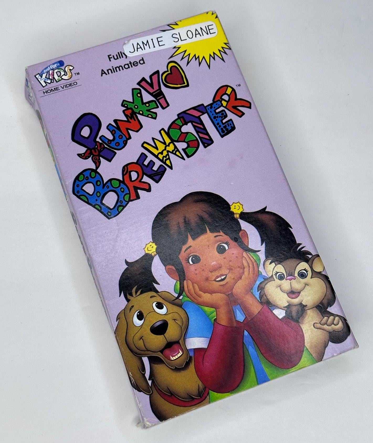 Punky Brewster Animated Cartoon VHS 1985 - Etsy