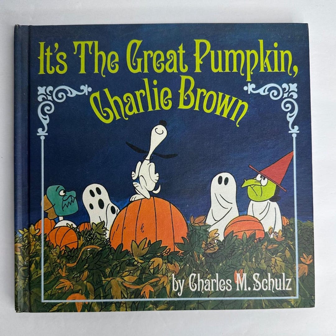 Its the Great Pumpkin Charlie Brown 1st Edition - Etsy