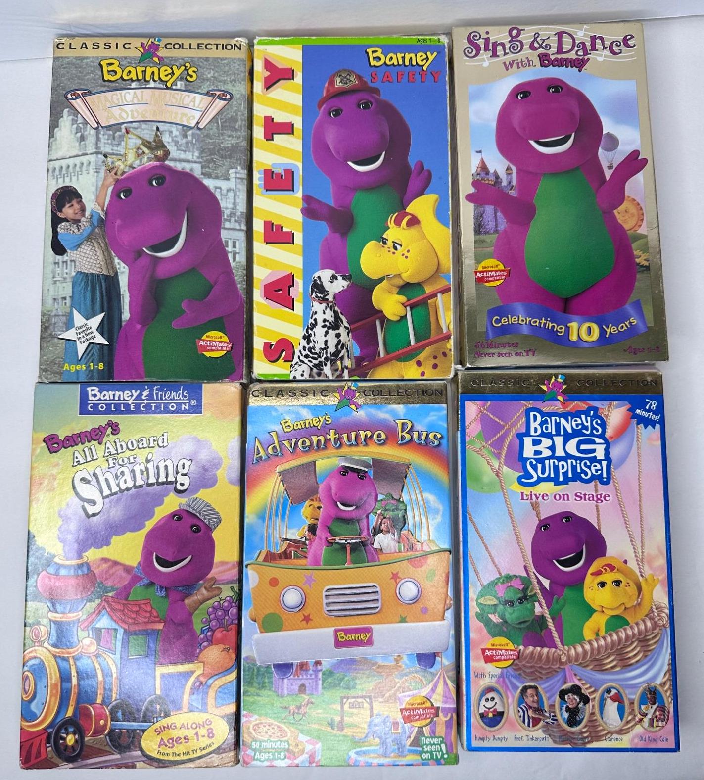 Barney 90’s VHS Tape *you Choose* - Etsy