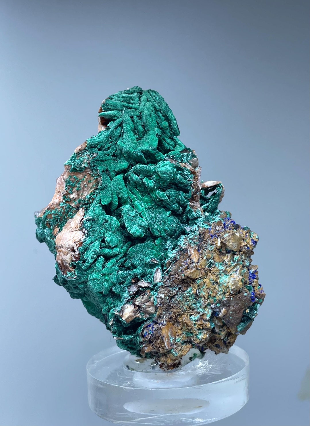Malachite Rare Mineral,natural, Perfect Gift for Her, Gem Stone, Home ...