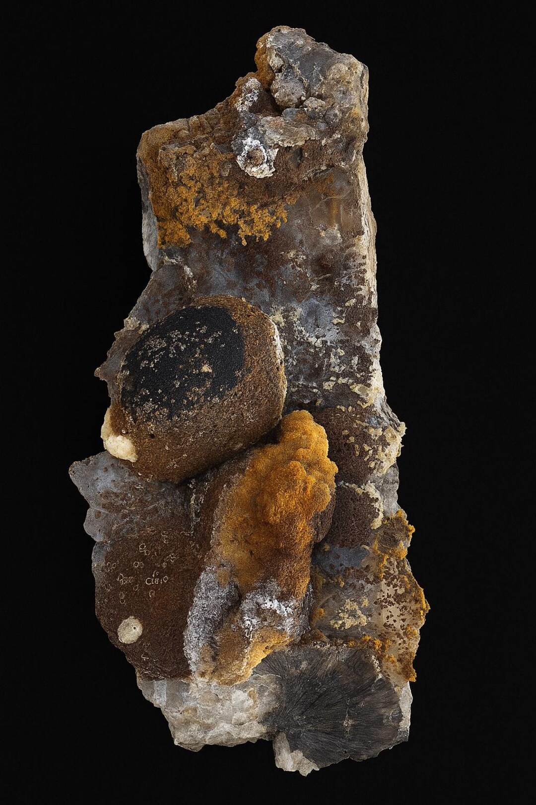 Amethyst Calcite on Agate Crystal – Natural Rocks and Minerals, Unique ...