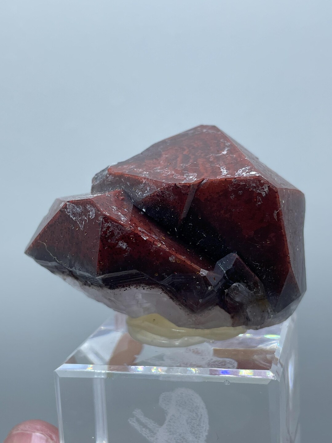 Red Hematite Quartz From Sidi Said, Midelt – Morocco | Fiery Red ...