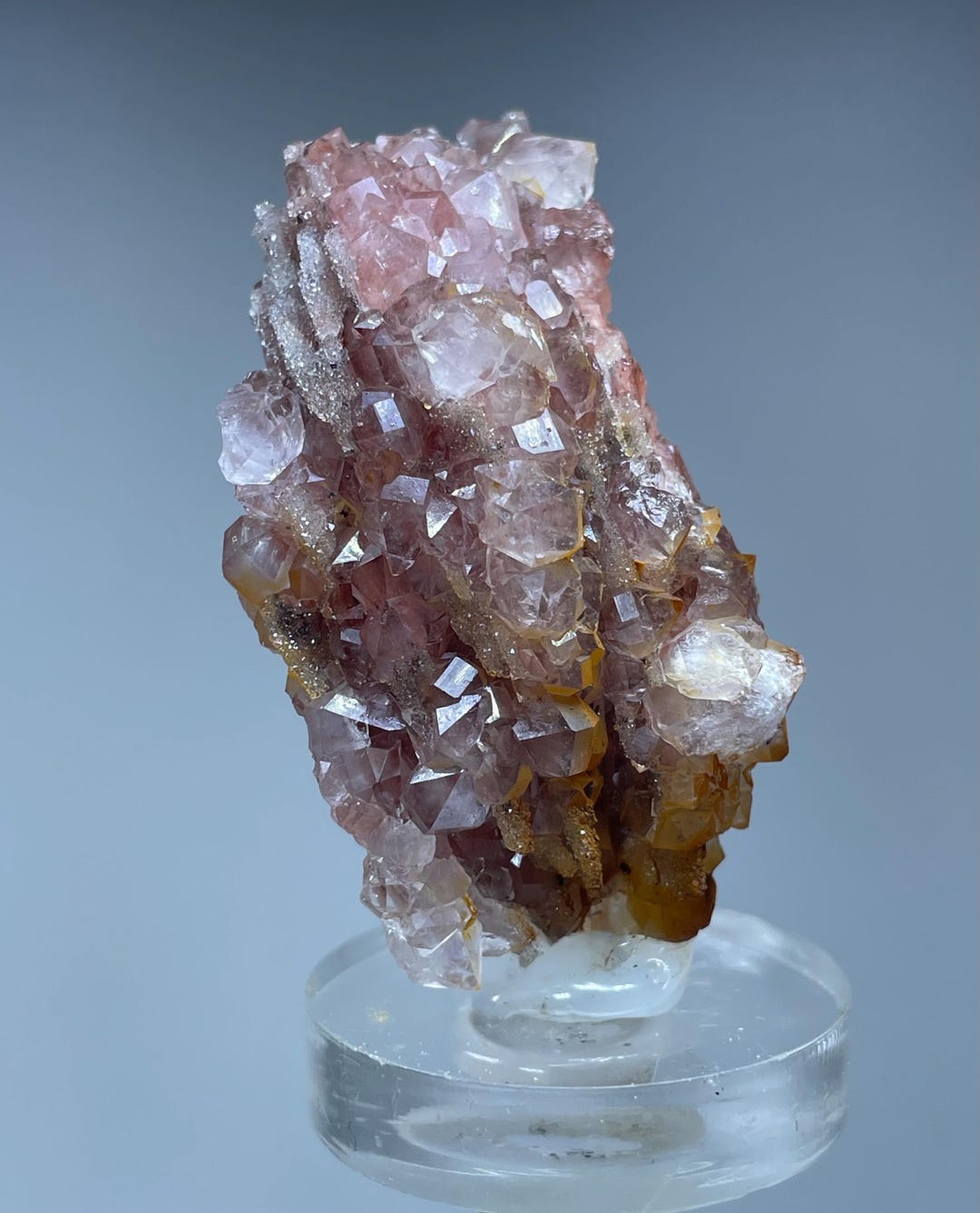 Natural Pink Quartz Crystal – Moroccan Mineral Specimen - Etsy