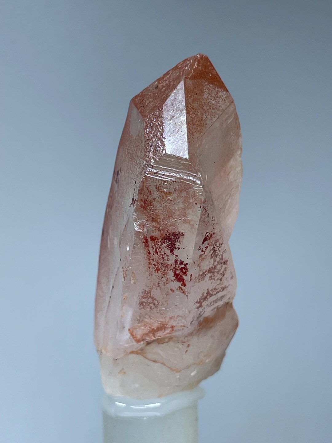 Hematite-included Quartz – Unique Red-tinted Crystal From Morocco - Etsy