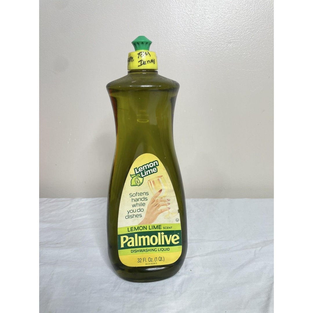 Vintage Palmolive Liquid Dish Soap Detergent Dishwashing Movie Prop ...