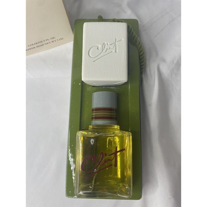 Avon Clint for Men Cologne Soap on A Rope New in Box Vintage - Etsy
