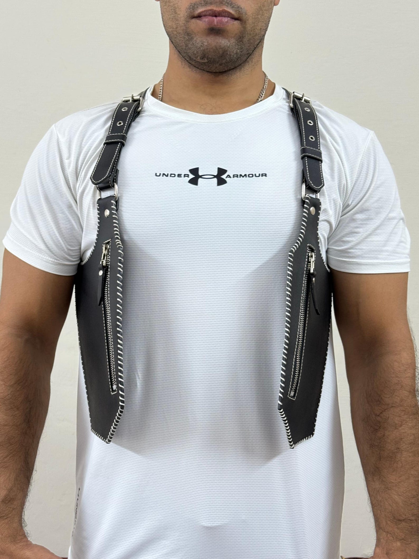 Geninun Leather Holster Bag Tan Leather Shoulder Bag Leather Festival ...