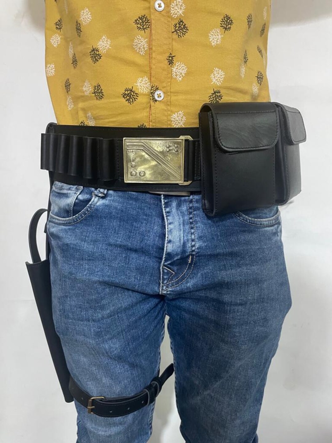 Book of Boba Fett Armor Costume Belt Holster With 2 Pouches | Boba Fett ...
