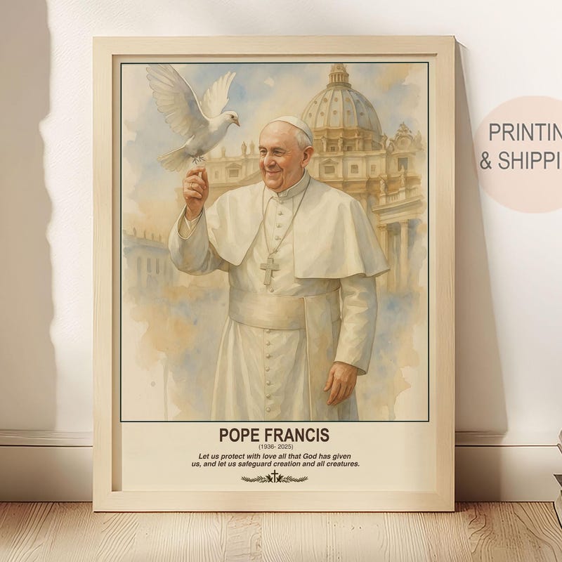 Pope Francis - Etsy