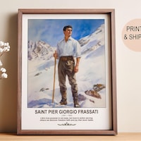 Saint Carlo Acutis & Pier Giorgio Frassati - Canvas Gallery Wraps - Etsy UK
