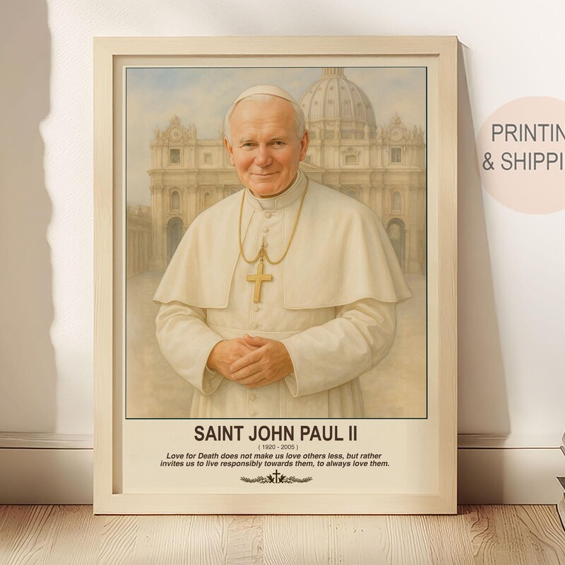 John Paul Ii - Etsy