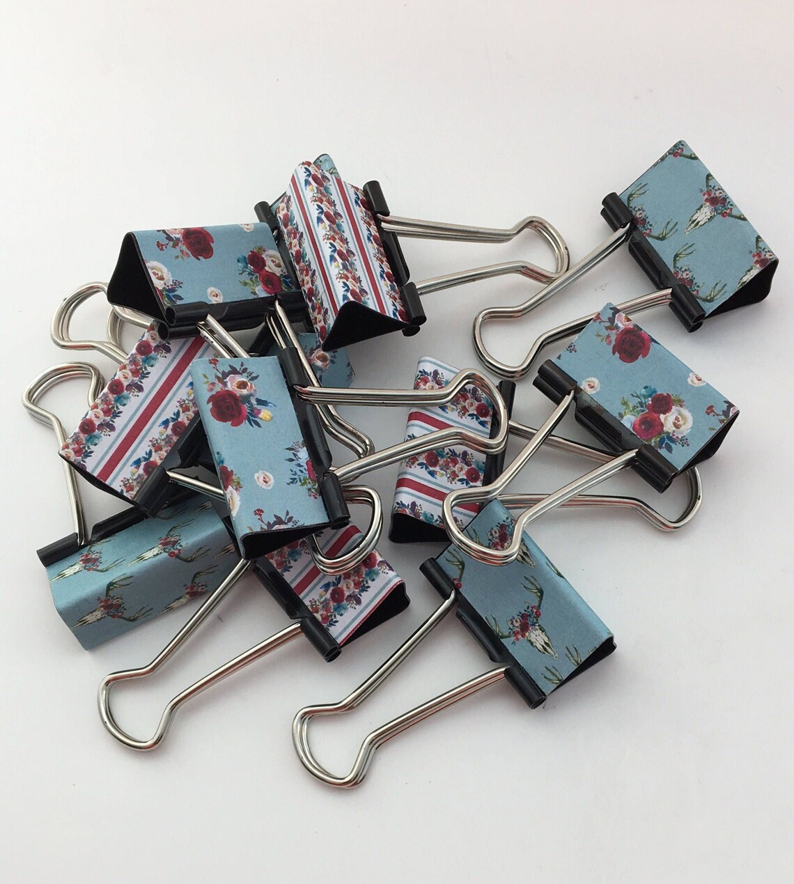 Binder Clips boho Chic - Etsy