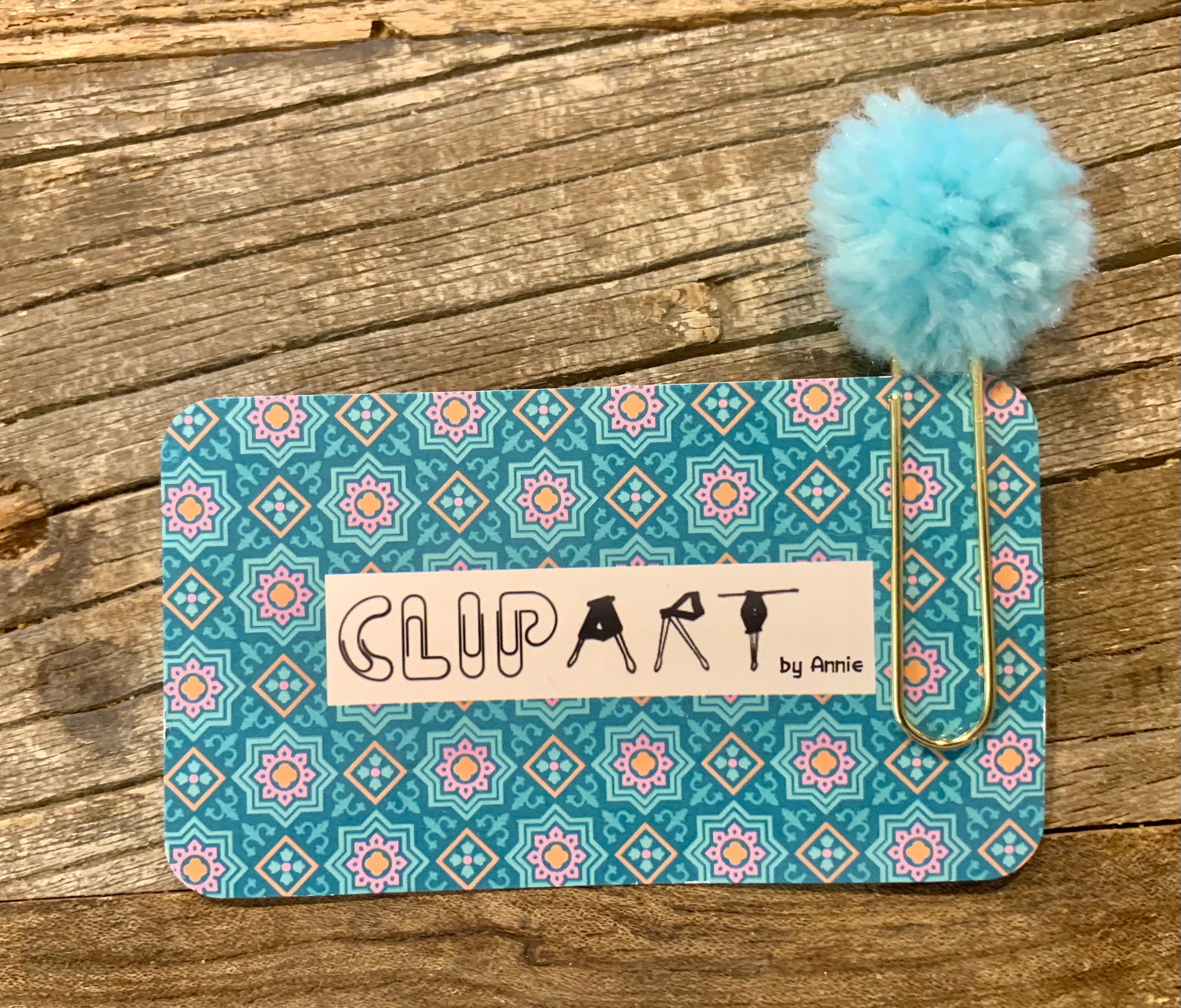 Pastel Pom Paper Clips | Set | Cute Bookmarks | Bullet Journal Page ...