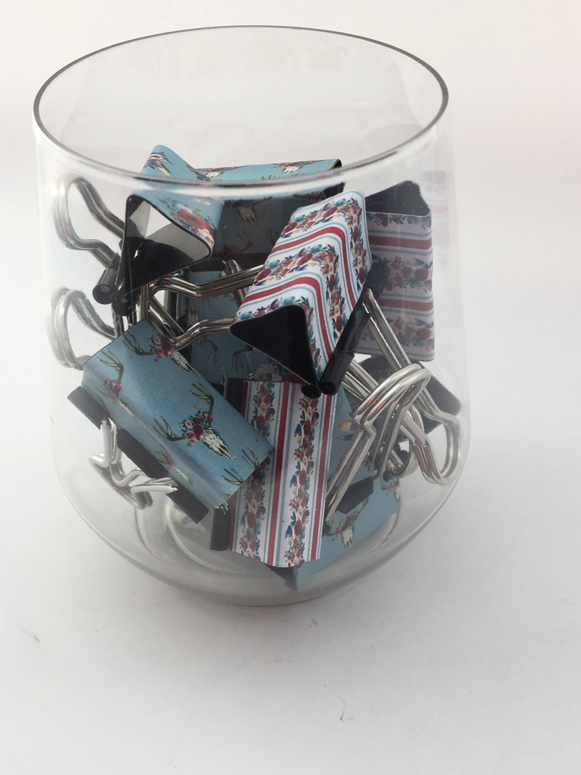 Binder Clips boho Chic | Etsy