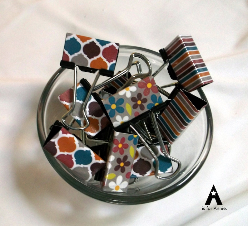 Binder Clips - "bridget Mix" - Etsy