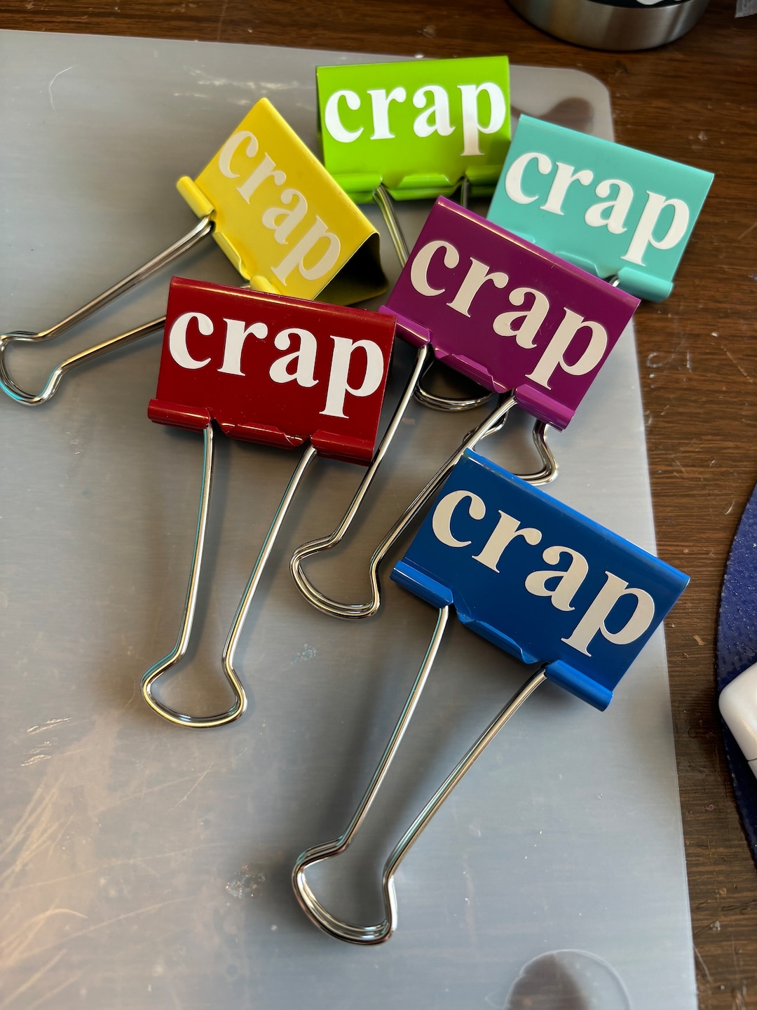 Binder Clips | Crap | Office | School | Journal | Work From Home ...