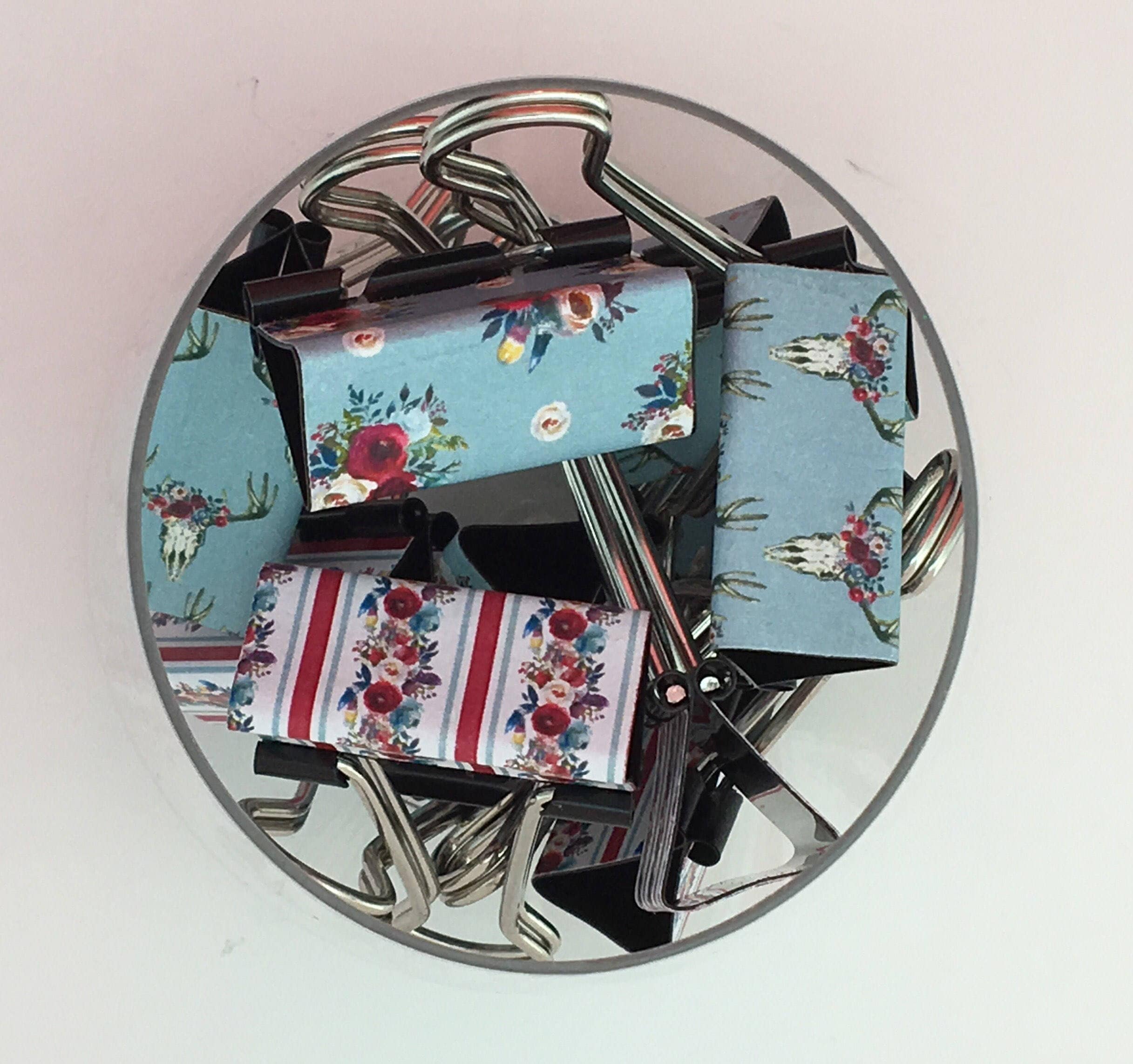 Binder Clips - "boho Chic" - Etsy