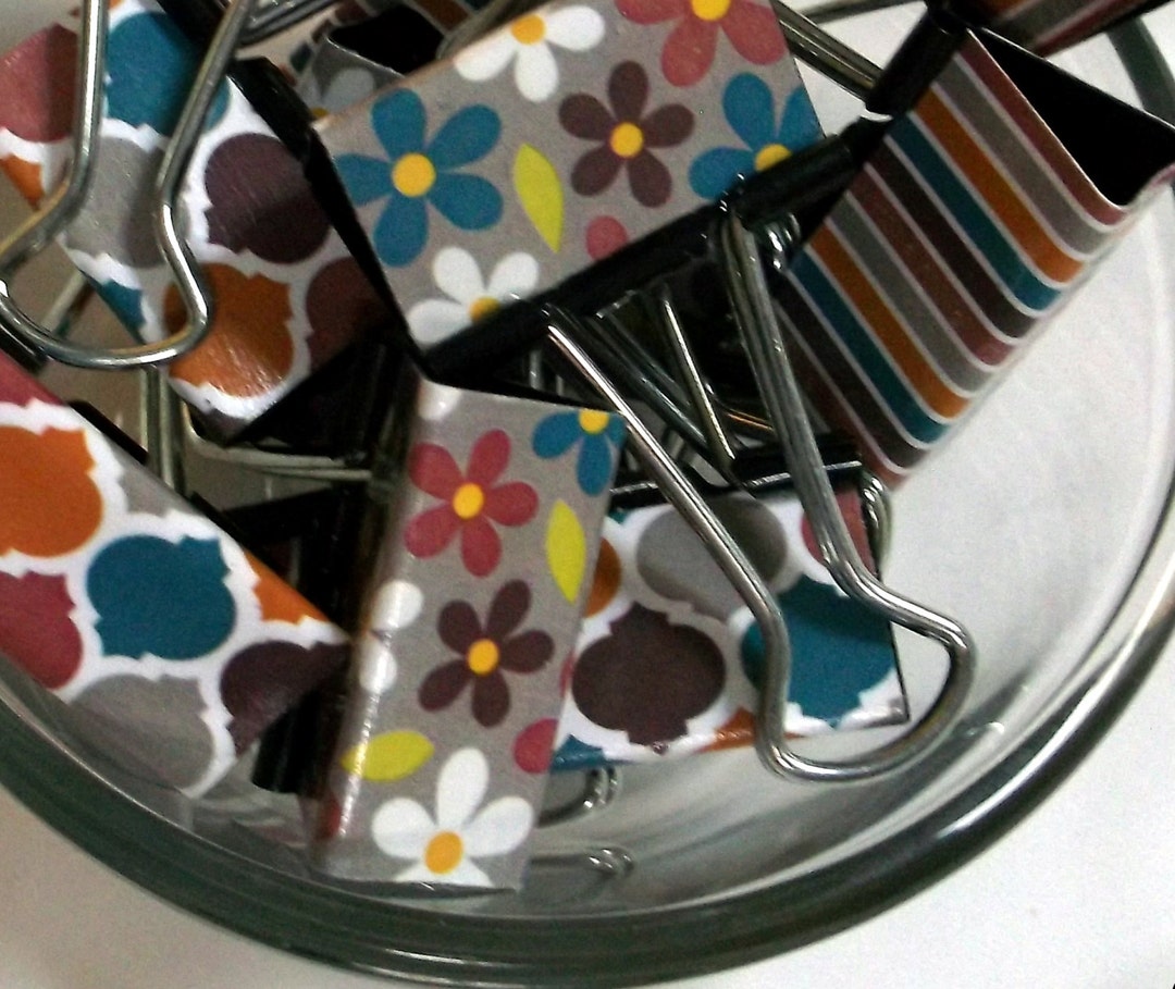 Binder Clips - "bridget Mix" - Etsy