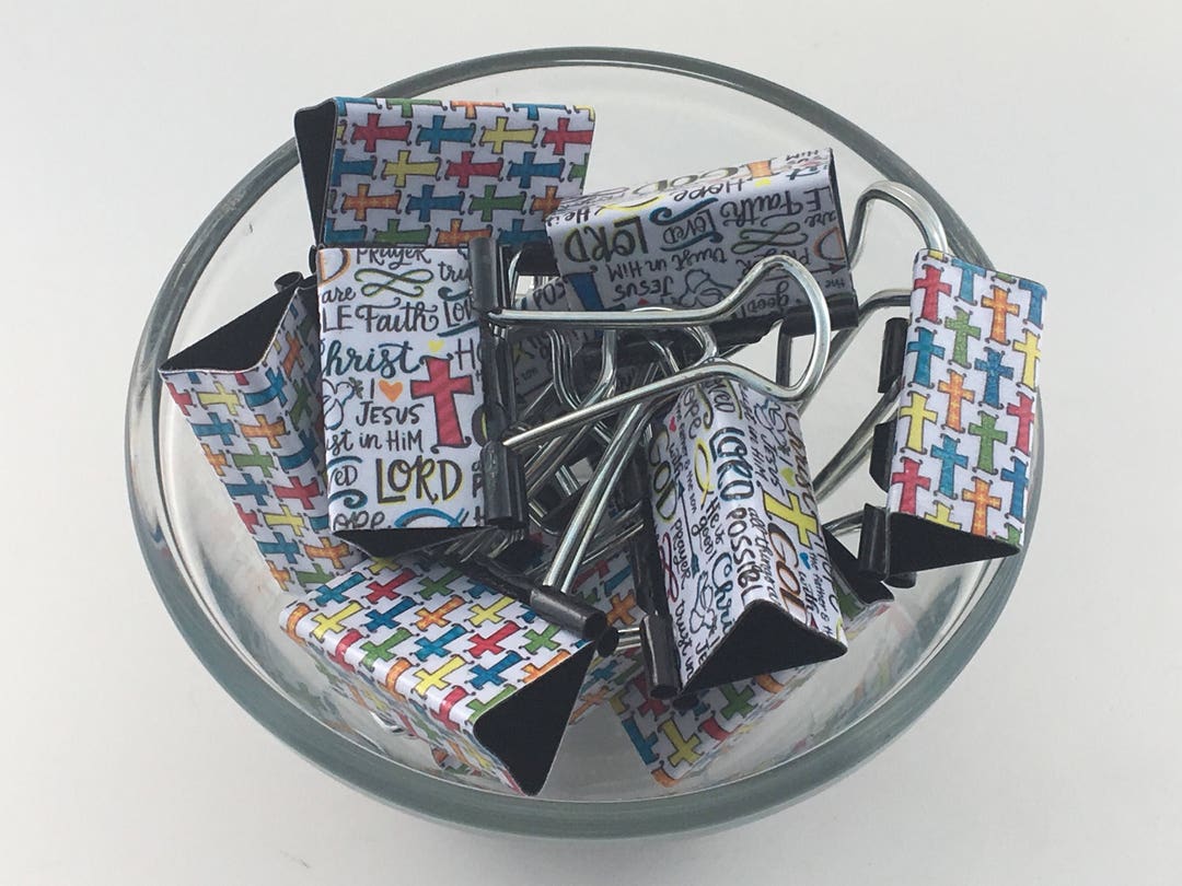 Binder Clip - Sunday School | Faith | Religion | Office Supply | School ...