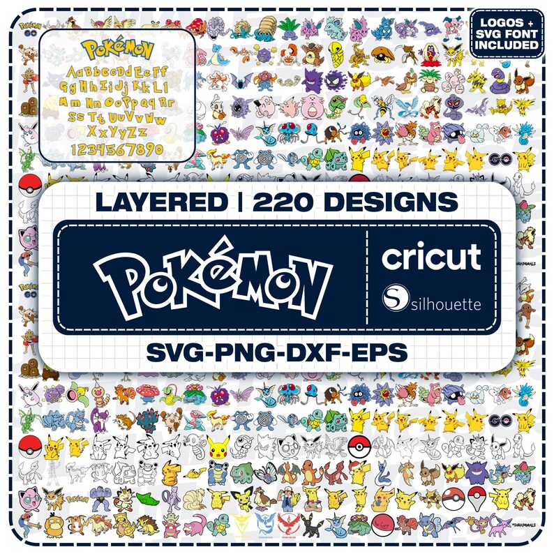 220 LAYERED & Outline SVG Bundle for Cricut Cut File Silhouette Vector ...