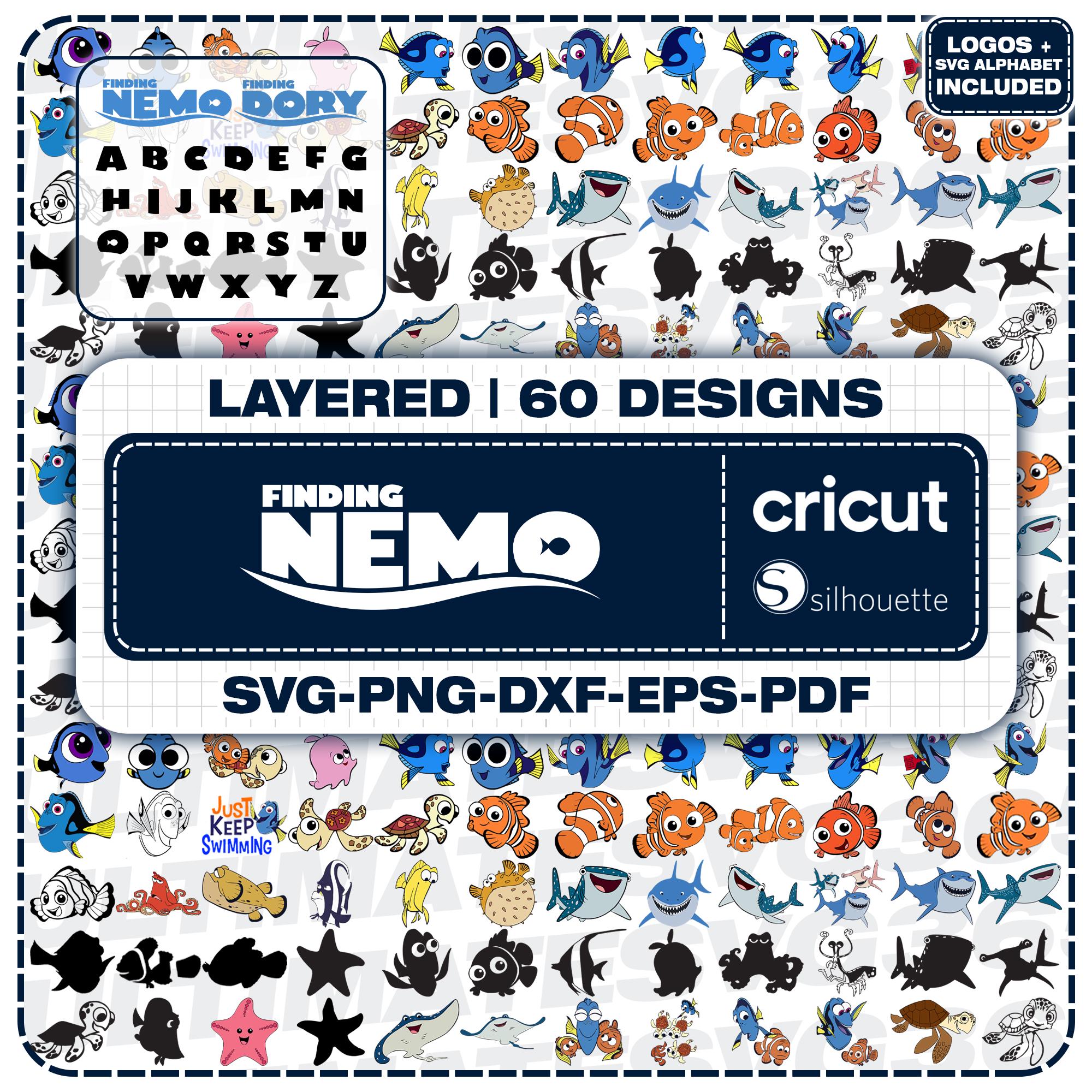 60 LAYERED & Outline SVG Bundle for Cricut Cut File Silhouette Vector ...