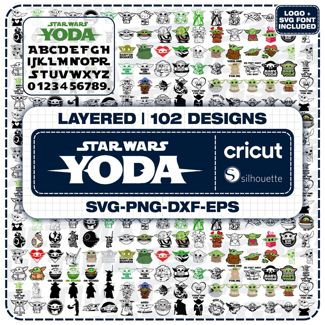 102 LAYERED & Outline SVG Bundle for Cricut Cut File Silhouette Vector ...