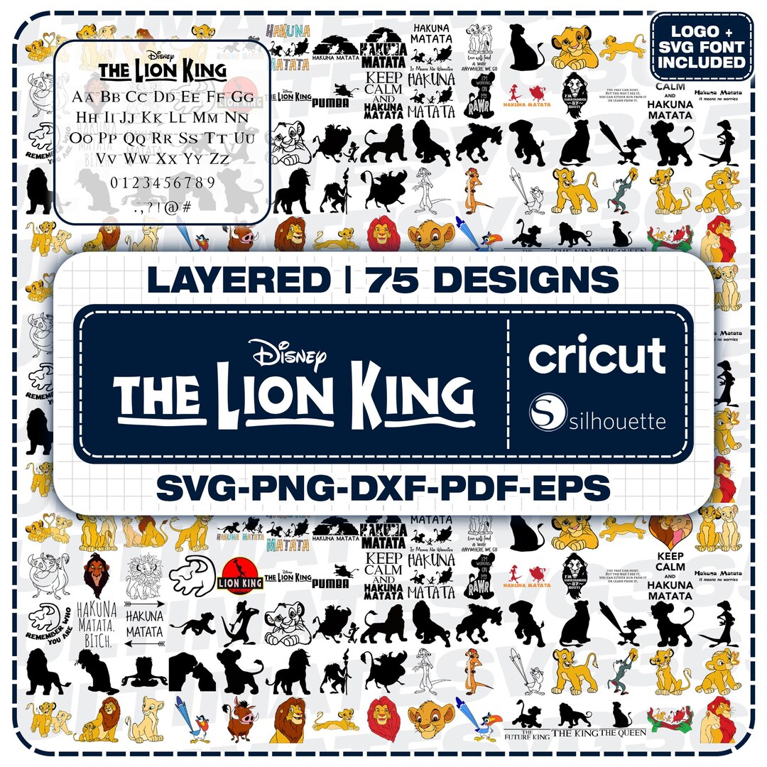 LAYERED SVG Bundle for Cricut Silhouette Cut Files Cartoon Vector ...