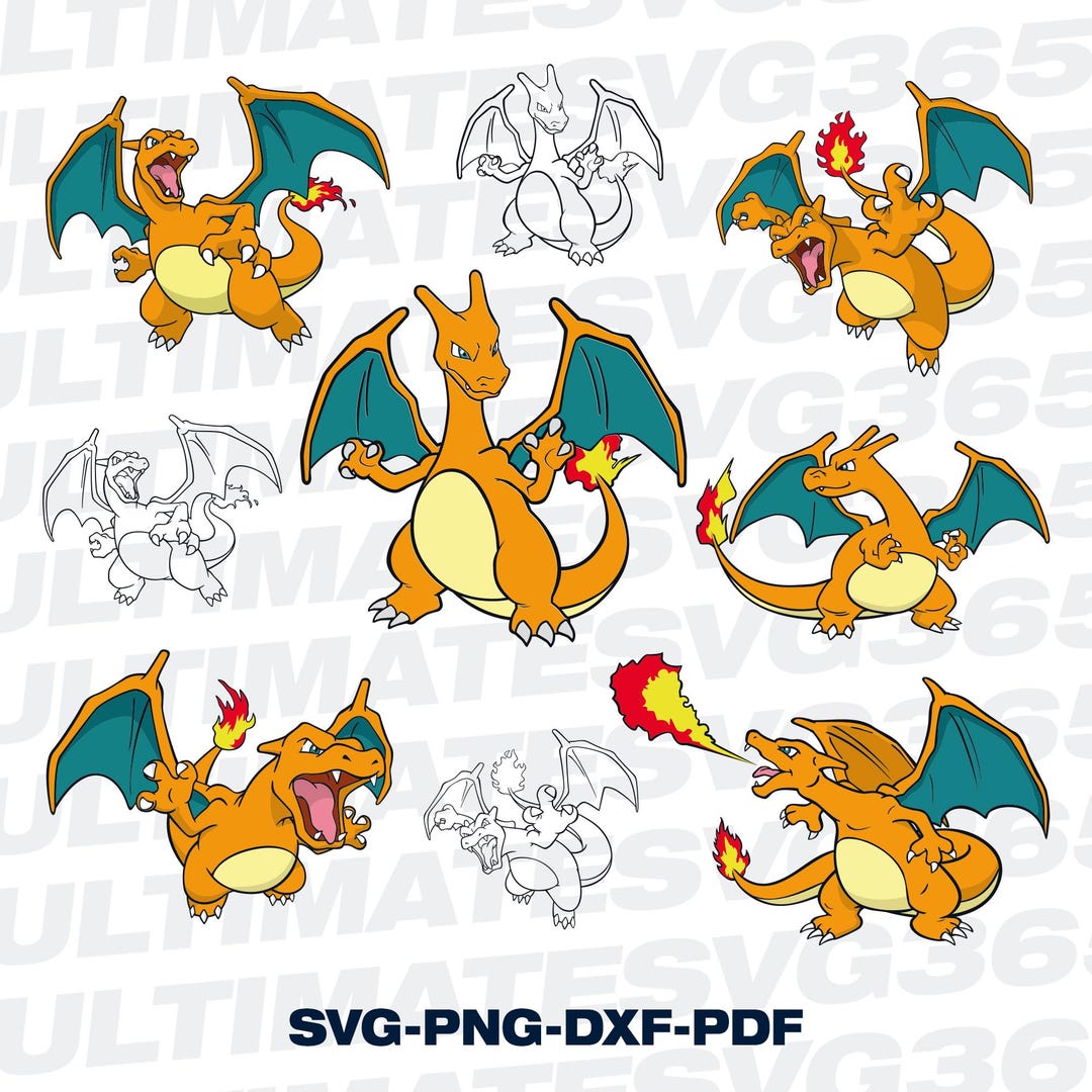 6 Pcs. LAYERED & Outline SVG for Cricut Cut Files and Silhouette Vector ...