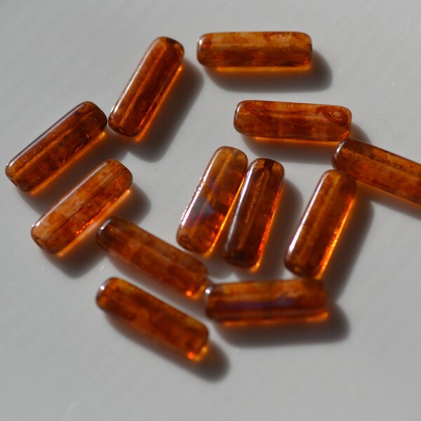 Rectangle Glass Bead - Etsy