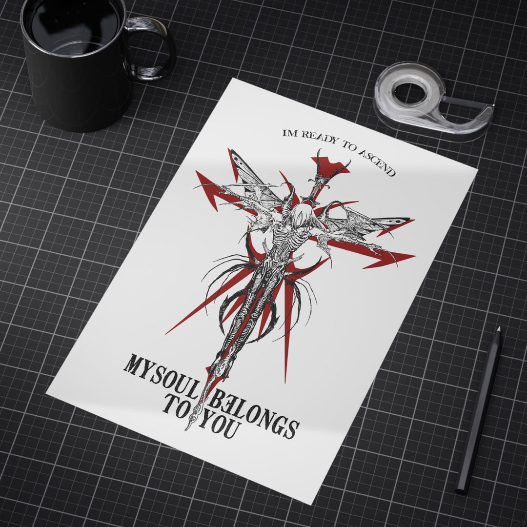 Bring Me the Horizon "ascension" Gothic Art Poster - BMTH Fan Art - Etsy