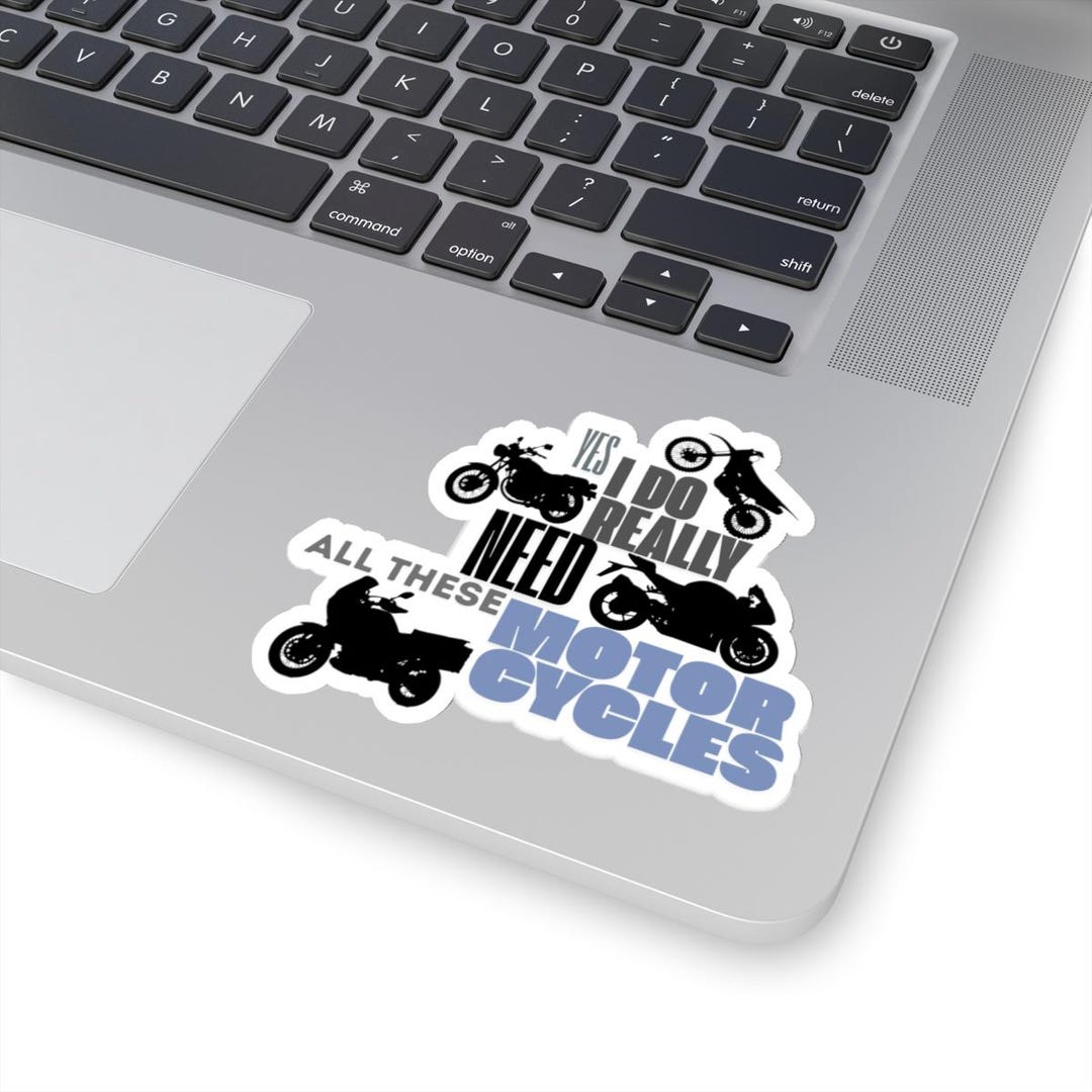 Funny Motorcycle Sticker for Bike Lovers Sticker Biker Decal Decor ...