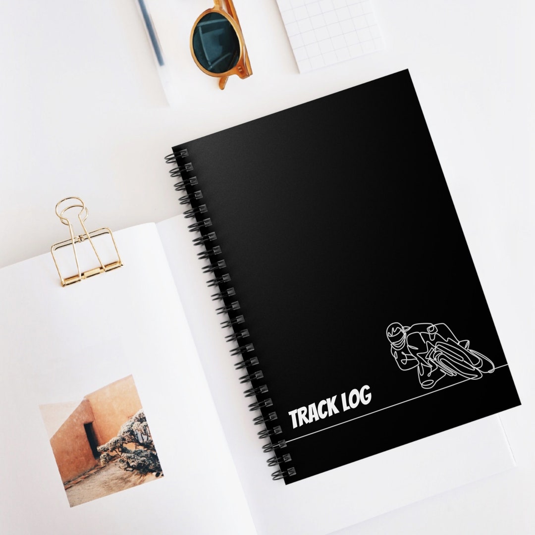 Motorcycle Track Day Logbook Rider Notebook for Lap Times, Setup Notes ...