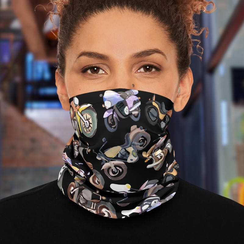 Harley Davidson Face Mask - Etsy