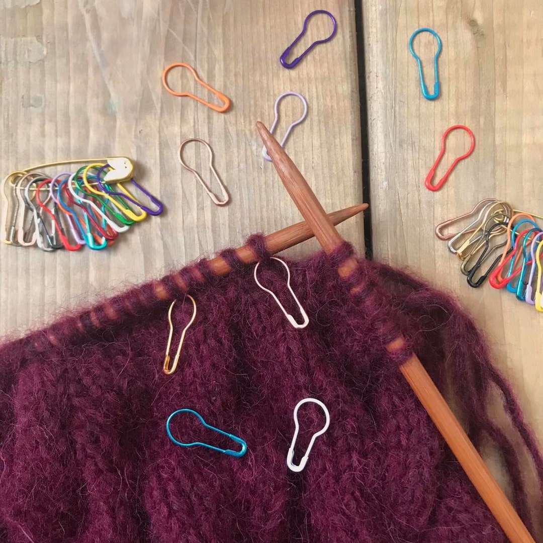 Stitch Markers, Row Markers, Knitting Supplies, Crochet Supplies, Fibre ...