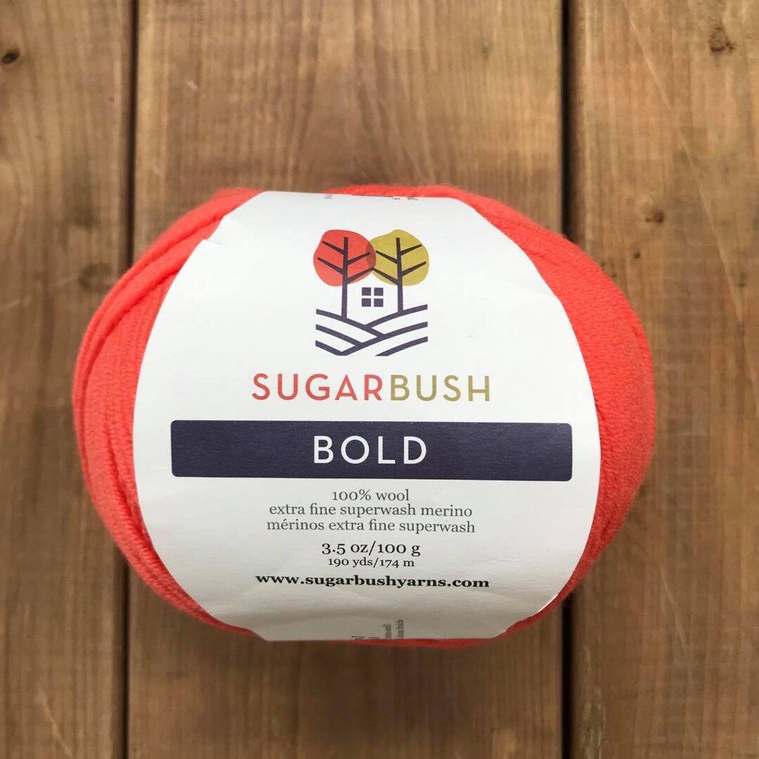 Sugar Bush Bold, Lana, Mango-Toba, Lana Merino, Tejido, Hilo de ...